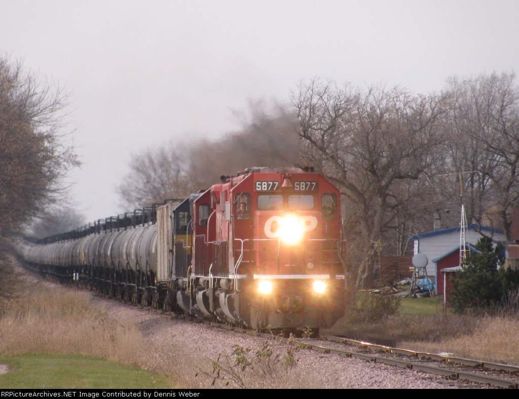 CP 5877 DM&E's Waseca Sub.